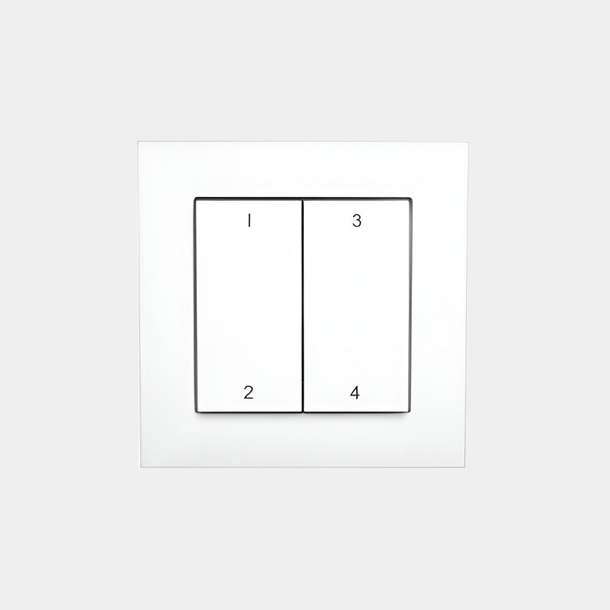CONTROL SOLUTION WHITE ENOCEAN KEYPAD 2 BUTTONS 4 SCENES CASAMBI | Whi ...