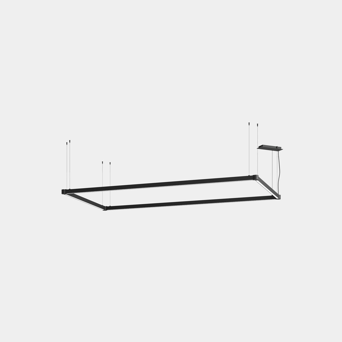 AW29-72XAPLOS60, LINEAR LIGHTING SYSTEM APEX RECTANGULAR PENDANT 1125M ...