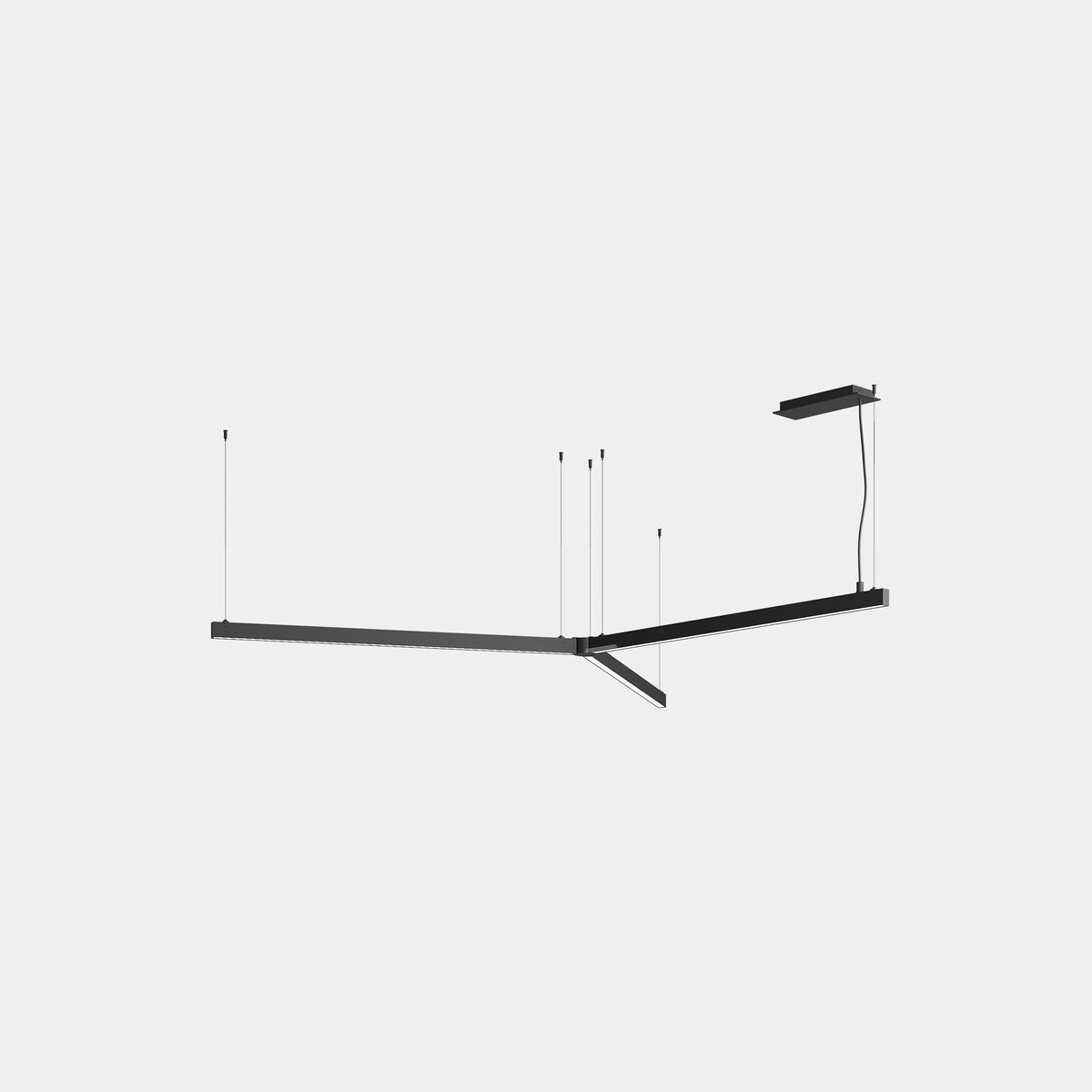 AW34-36VAPLDS60, LINEAR LIGHTING SYSTEM APEX "Y" PENDANT 39.6W LED WAR ...