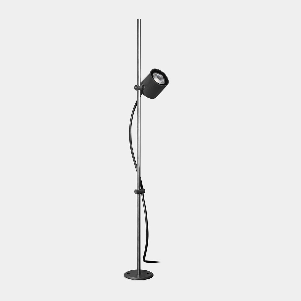 SPOTLIGHT IP66 MAX MEDIUM SPIKE LED 4 LED WARM-WHITE 3000K GREY 286LM ...