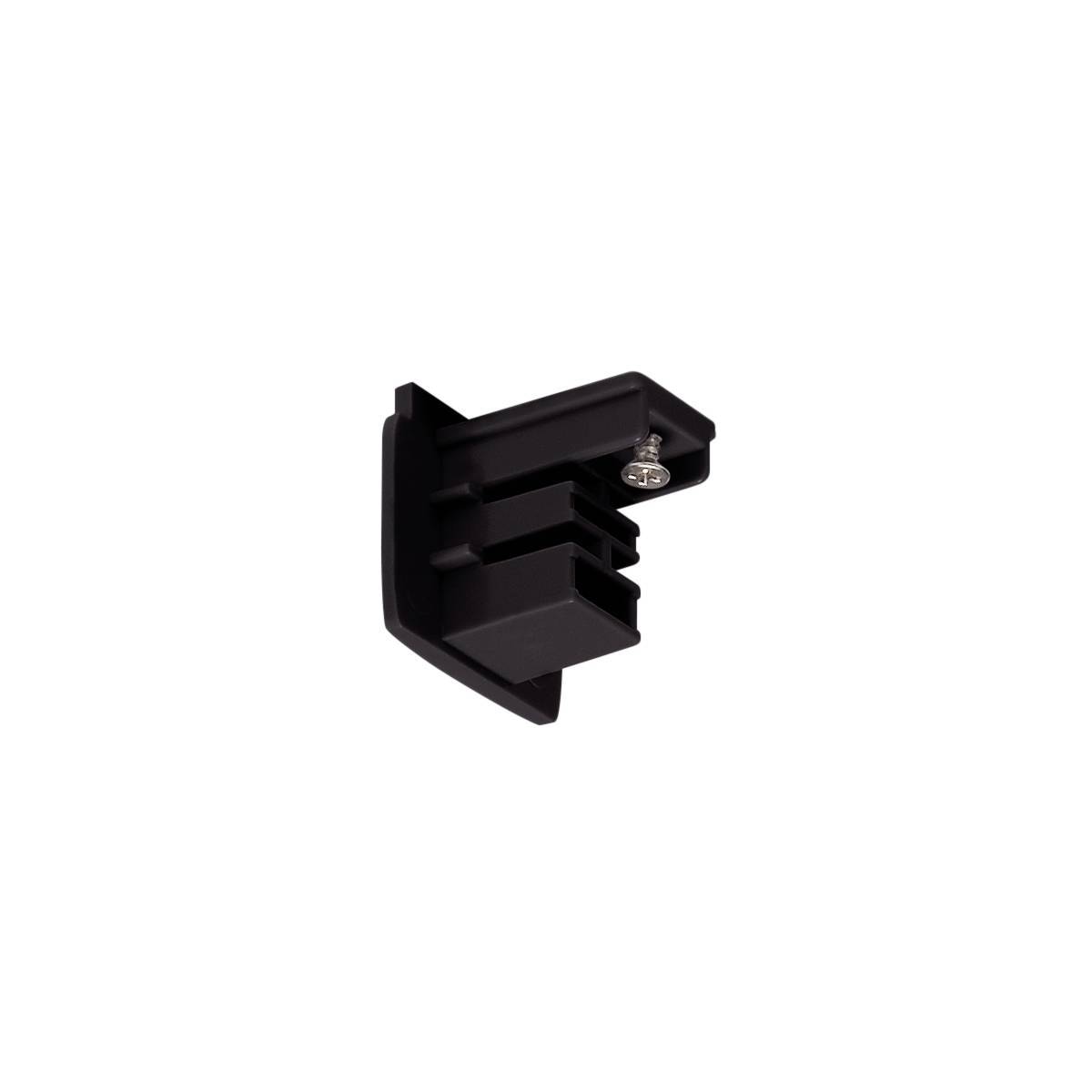 Powergear End cap for 3 Circuit track, black PRO-0432-B — Toplightco