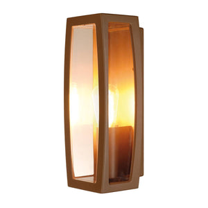 SLV 230657 MERIDIAN BOX 2 wall light, rust, E27, max. 25W, I — Toplightco