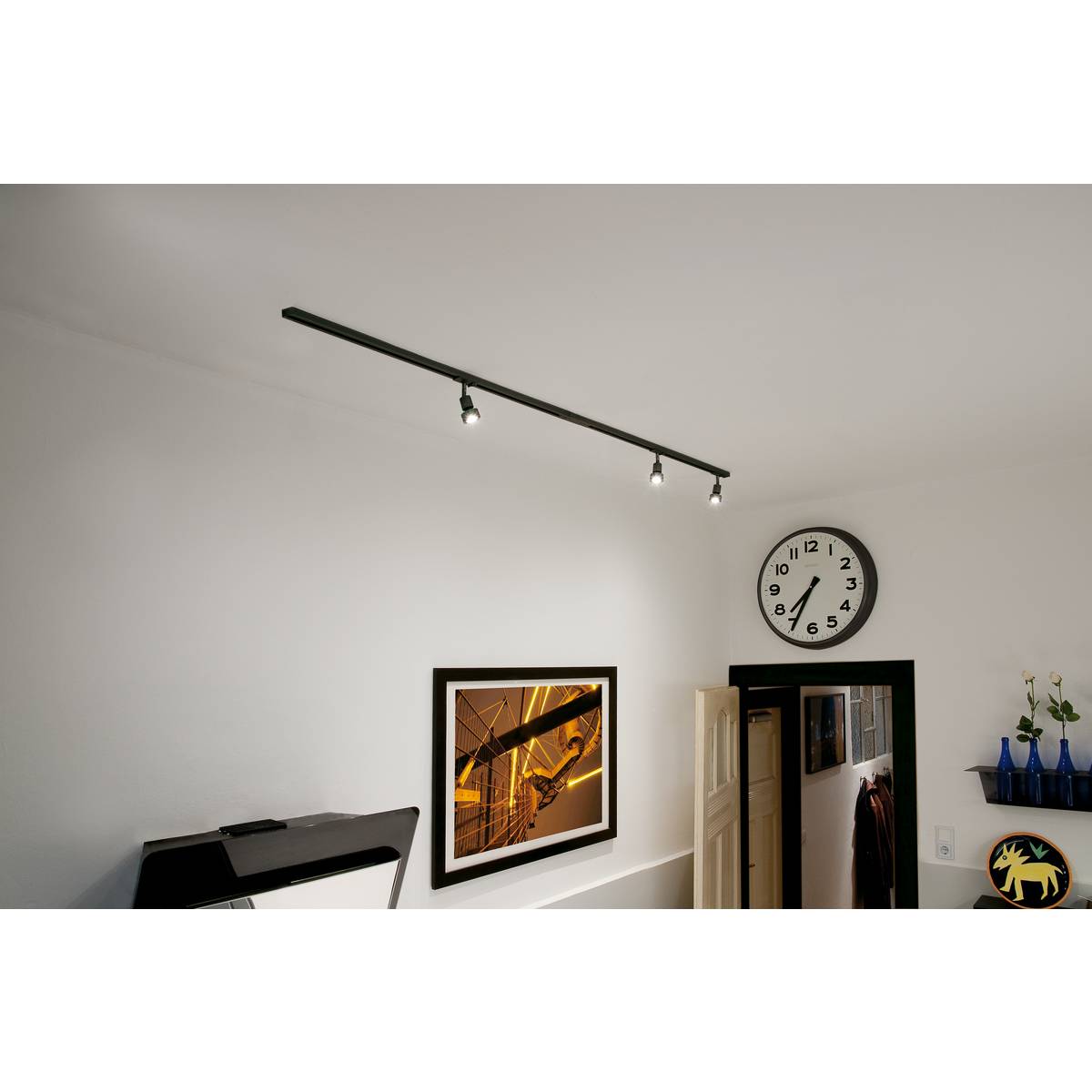 SLV 143190 1-CIRCUIT TRACK SET, 2x 1m, incl. 3x PURI and 3x — Toplightco